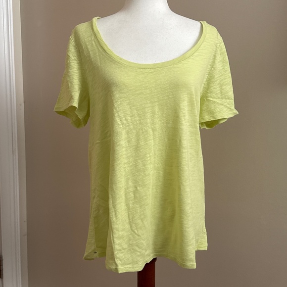 Sundance | Tops | Sundance Ultimate Airy Slub Scoop Neck Tee Shirt Nwt ...